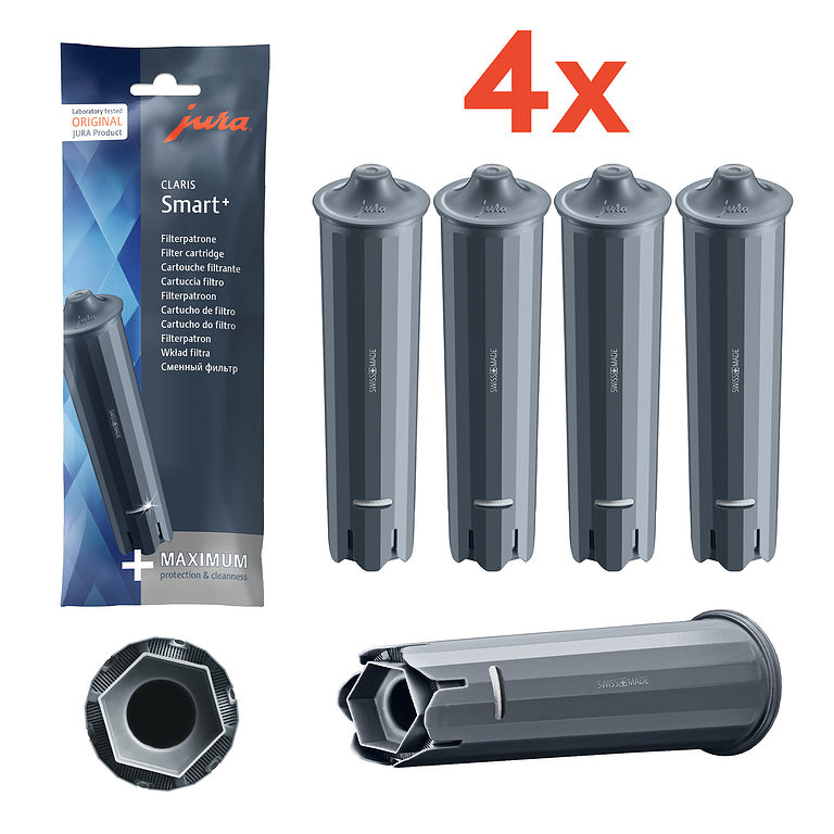 Jura Claris Smart+ Filterpatrone 4 Stück | KMR24